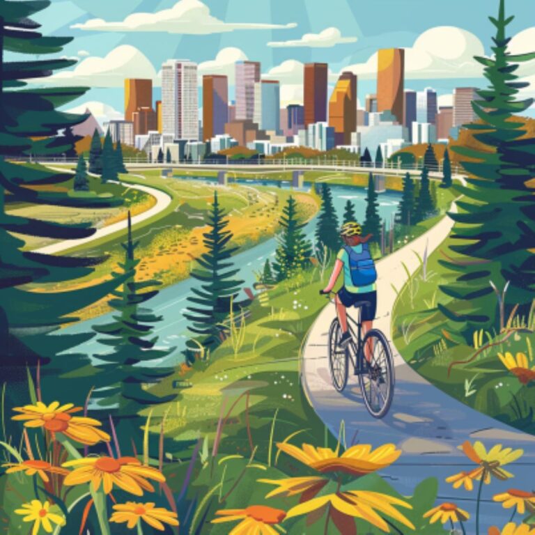 Explore Calgary's Urban Pathway Network for Free Fun