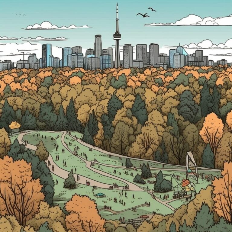 High Park in Toronto is free to enter and explore