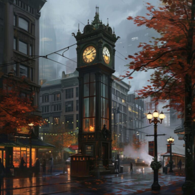 Discover the Charm of Gastown with the Iconic Steam Clock